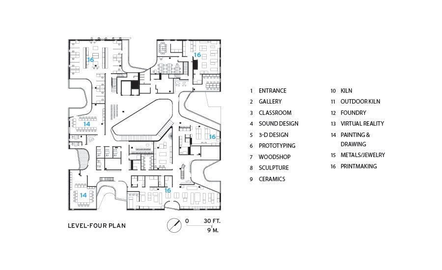 Visual Arts Building at the University of Iowa by Steven Holl ...