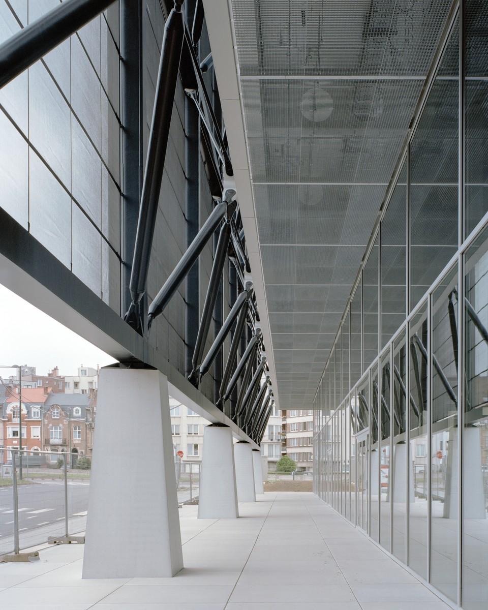 A Belgian Tower Bares All With an Unconventional Exoskeleton ...