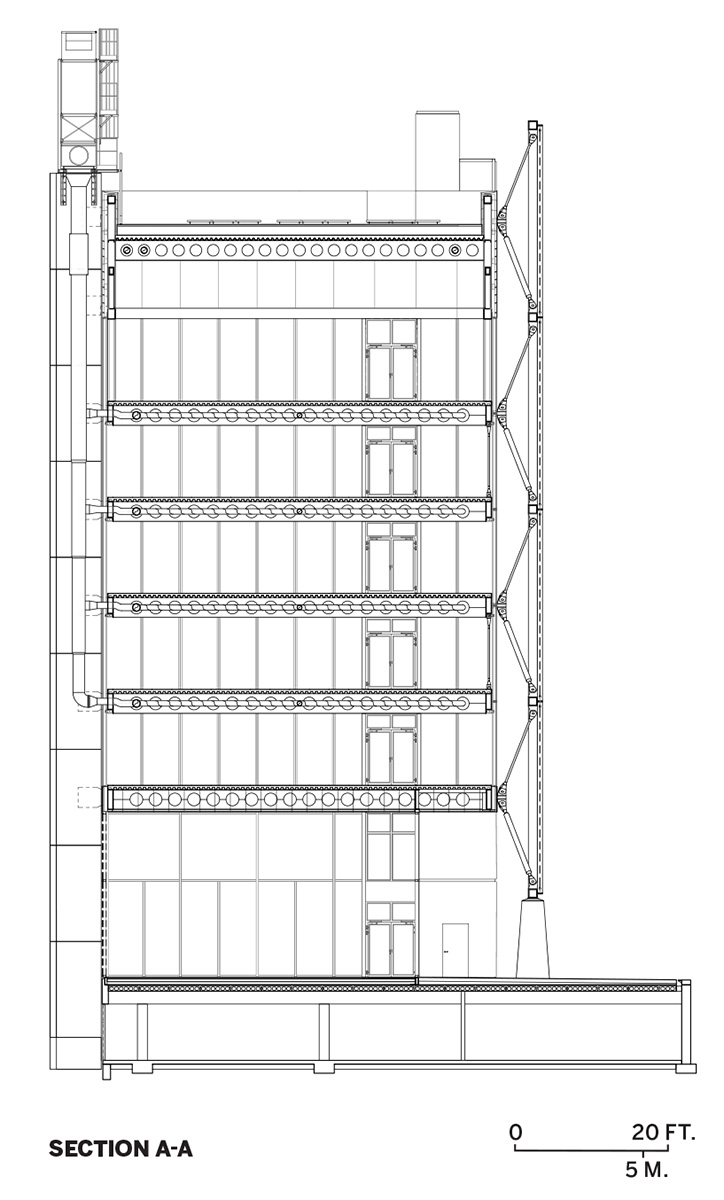 A Belgian Tower Bares All With an Unconventional Exoskeleton ...
