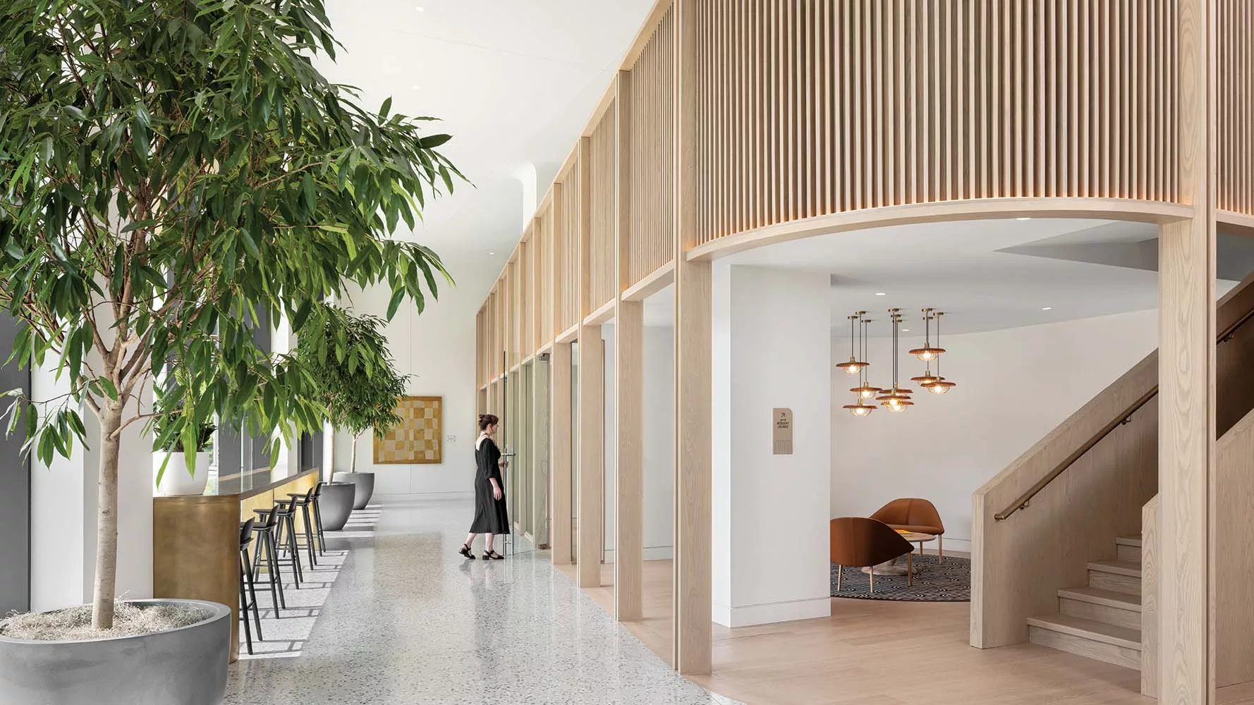 ArchitectureFirm Fits Out the Common Spaces of a New Residential High ...