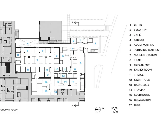 Pediatric Emergency Room Floorplan Emergency Department Emergency