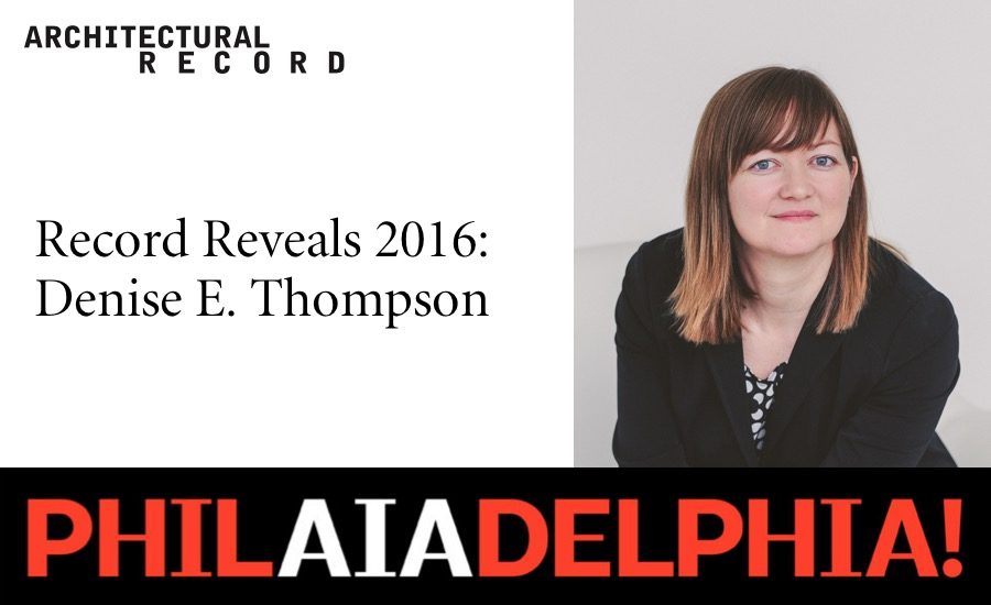 Record Reveals: Denise E. Thompson on Philadelphia | 2016-05-02 ...
