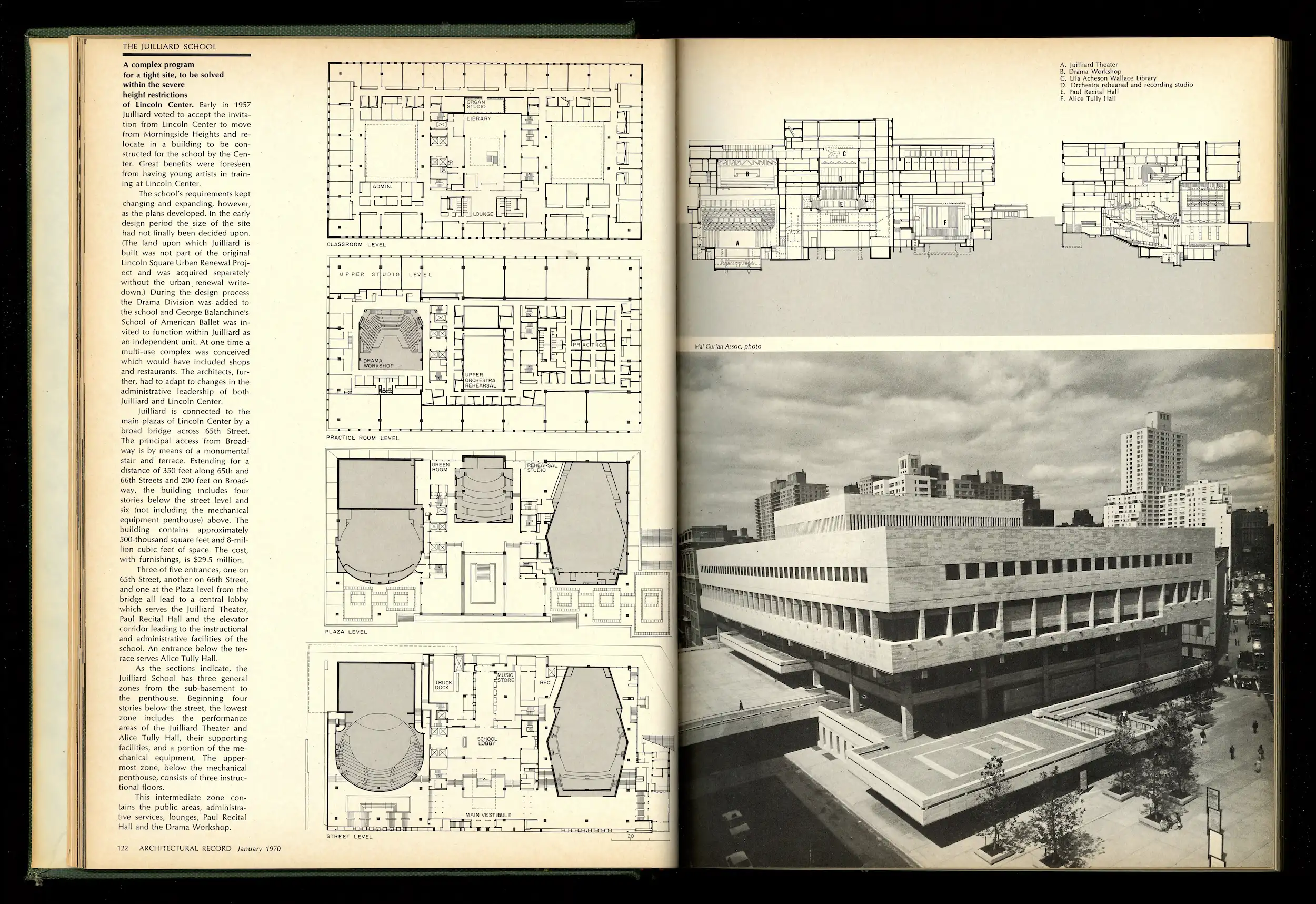 From the RECORD Archives: ‘The Juilliard School’ | Architectural Record