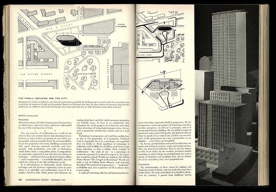 From the RECORD Archives: ‘Out of a Philosophy of Architecture ...
