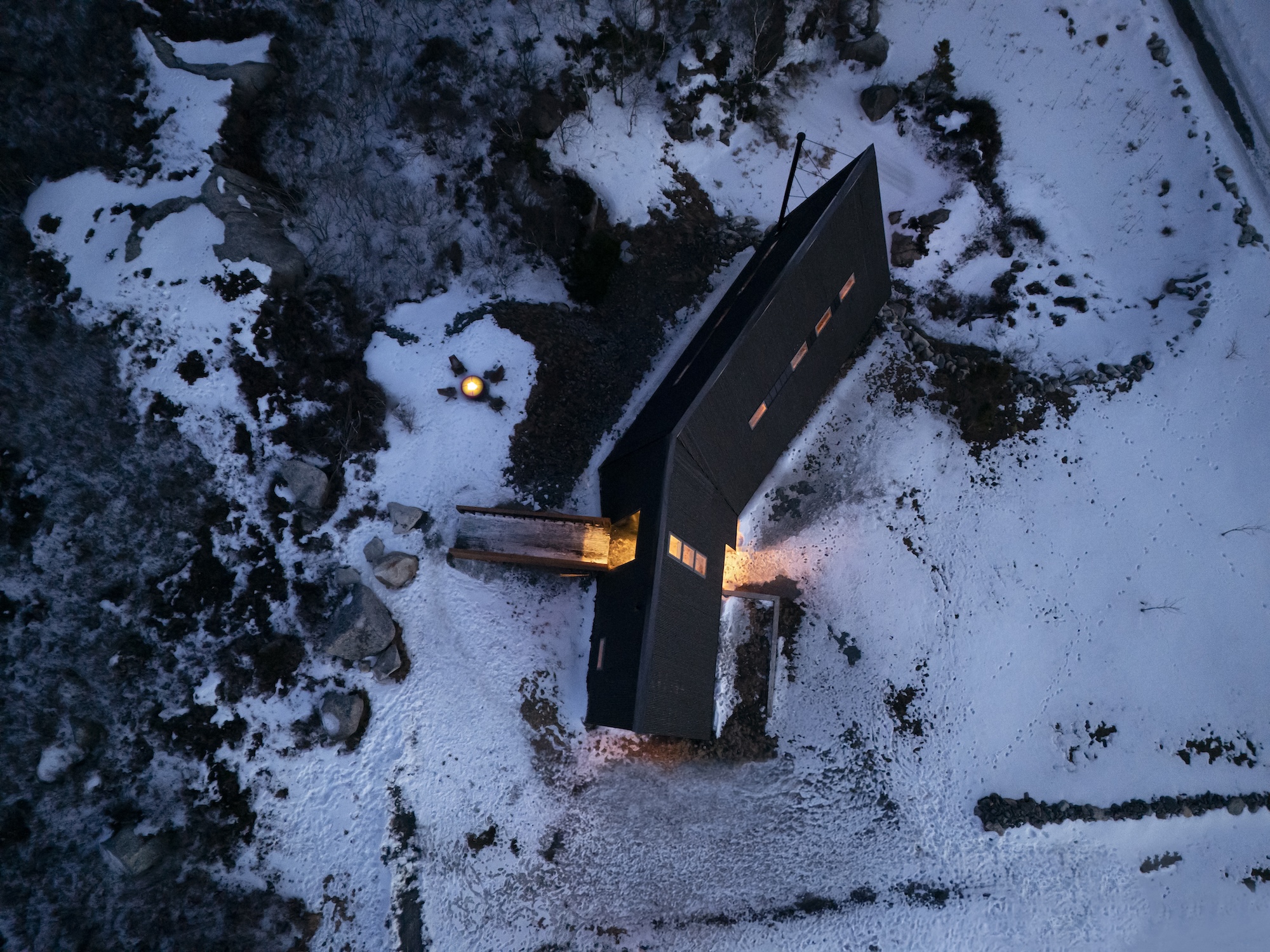 Back Bay A-Frame by Peter Braithwaite Studio | Architectural Record